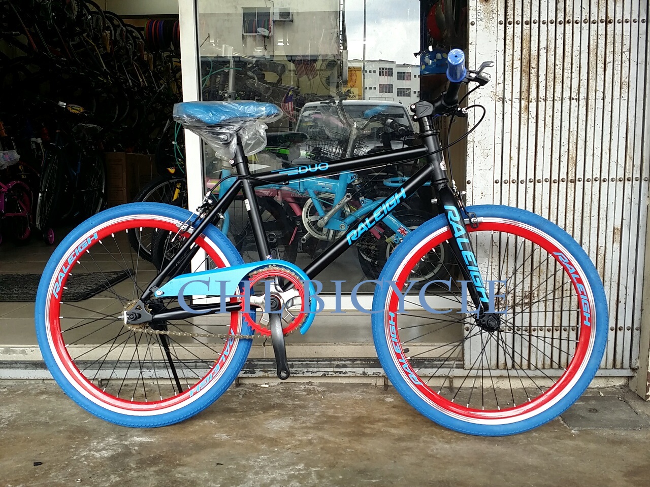 CHOO HO LEONG (CHL) Bicycle: 20" Raleigh Duo Mini Fixie (New Model 2018)