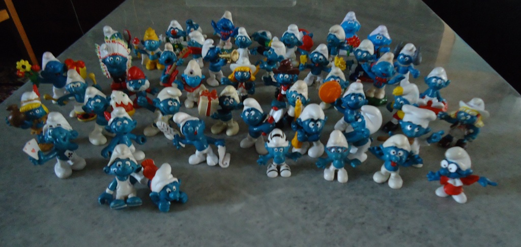Vintage Smurf Figures: My Personal Smurf Figures Collection 3