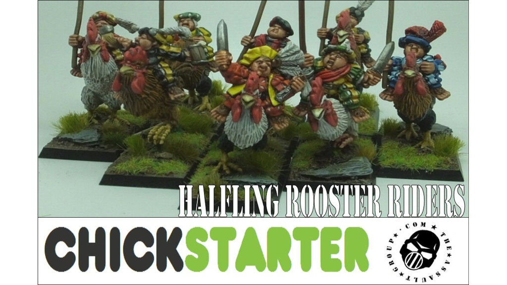 Wargame News and Terrain: The Assault Group: New 28mm Halfling Militia ...