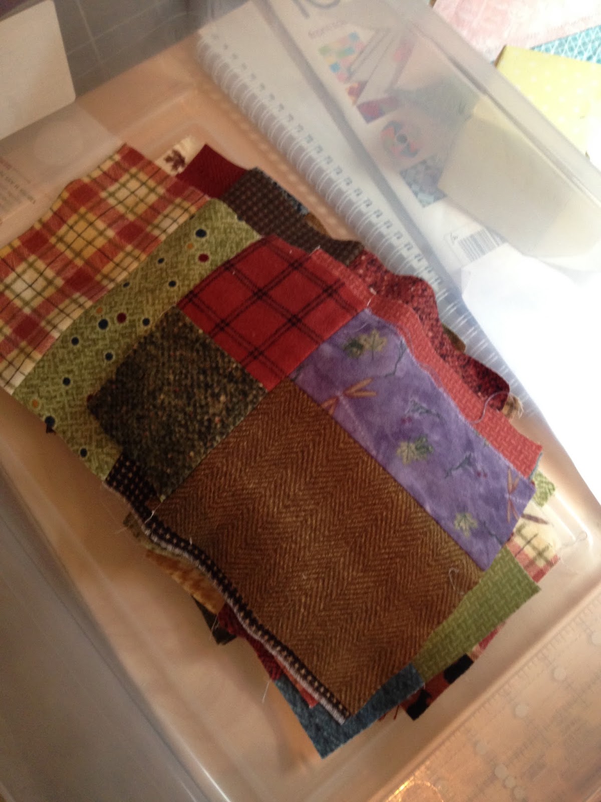 The Cozy Quilter: Flannel Scraps