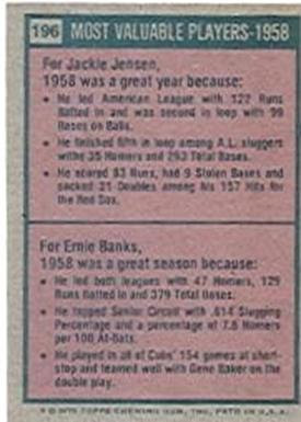 Vintage Cubs Cards: 1975 Topps