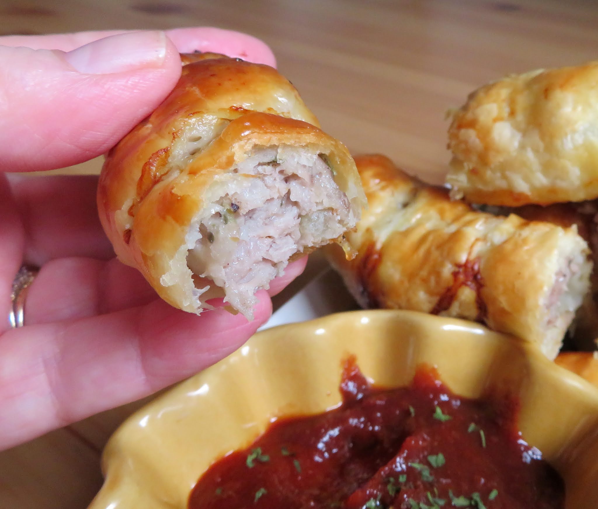 Apple & Sage Sausage Rolls | The English Kitchen