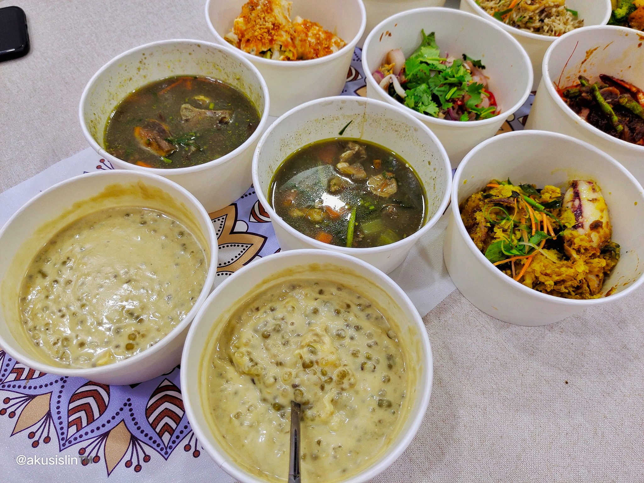 MENU MAKAN TENGAHARI AKU DARI HOTEL LIMA BINTANG