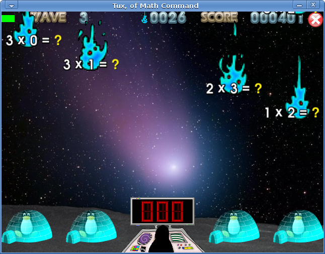 Entorno Personal de Aprendizaje de Rosana: Juego Tuxmath - MATEMATICAS