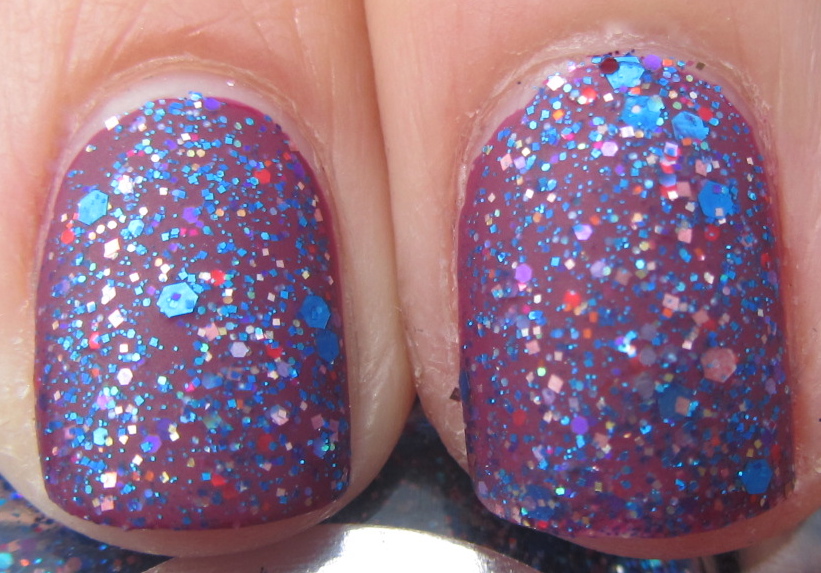 My Nail Polish Obsession: Shimmer Polish Stephanie + OPI Casino Royale