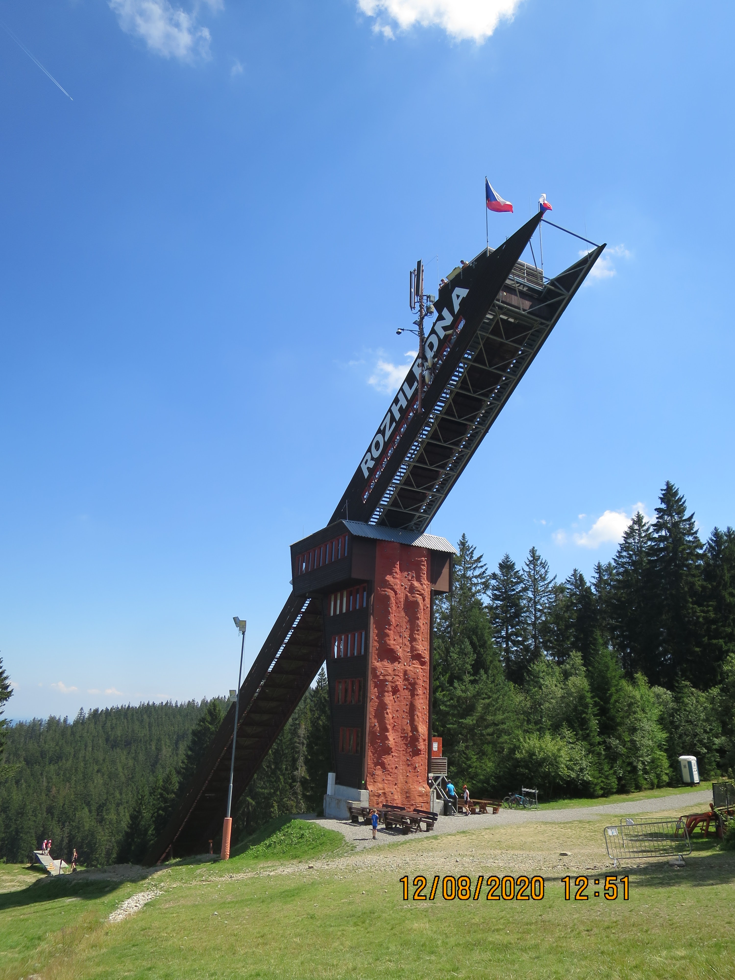 ZADOV, ROZHLEDNA (bývalý skokanský můstek), ŠUMAVA