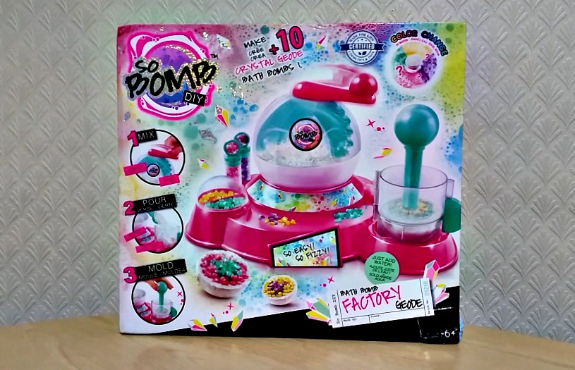 Life As Kim: (Ad - Gifted) So Bomb Crystal Geode Factory - Review!