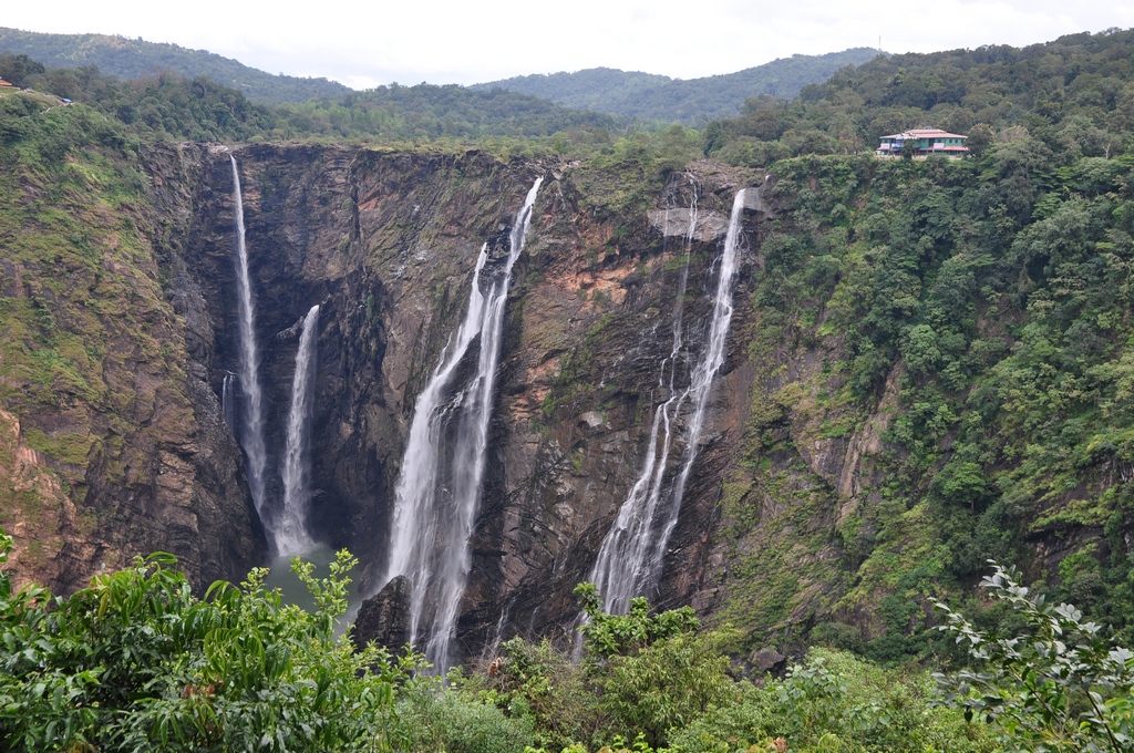 Jog Falls Map