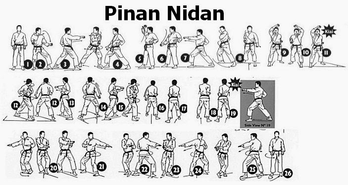 Karate Wado Ryu - blog: Kata Pinan Nidan