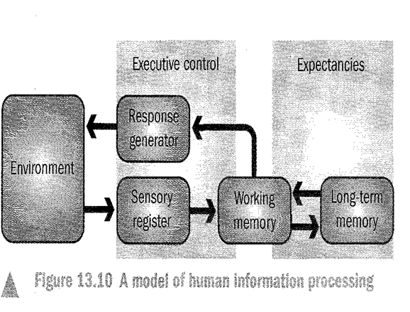 Human Computer Interaction: Information processing models