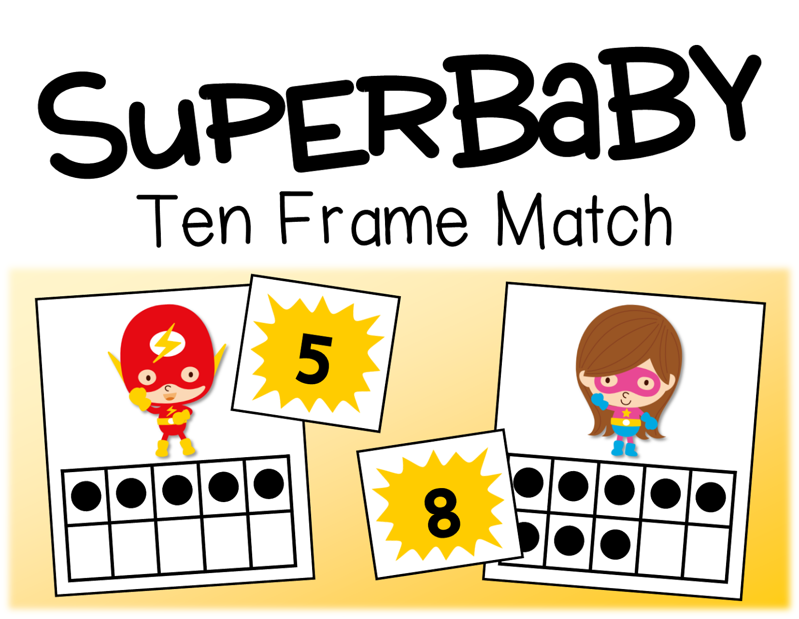 Ten Frame FREEBIE and some new stuff.... | Mrs. Gilchrist's Class