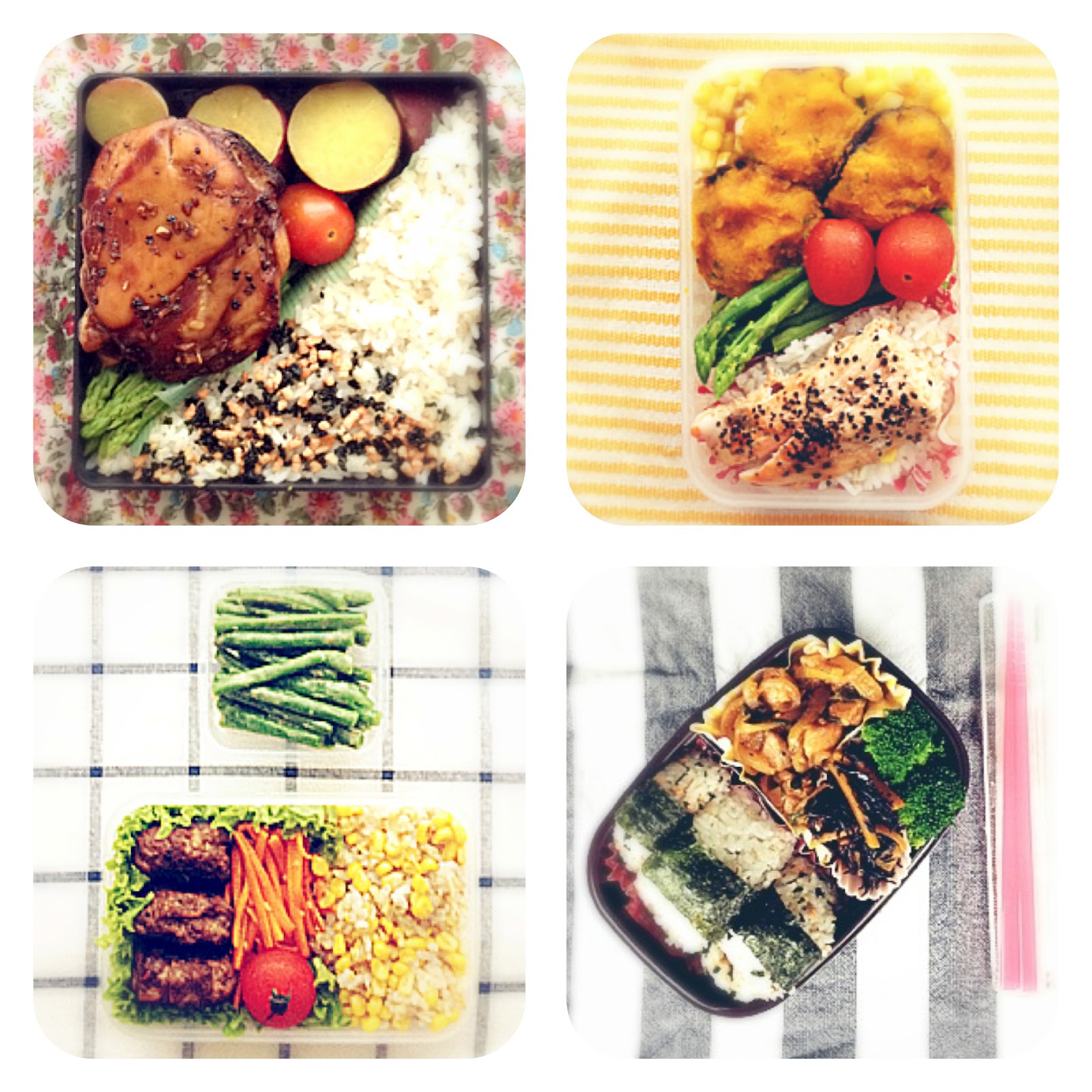 Foodagraphy. By Chelle.: お弁当 (Homemade bento lunches)