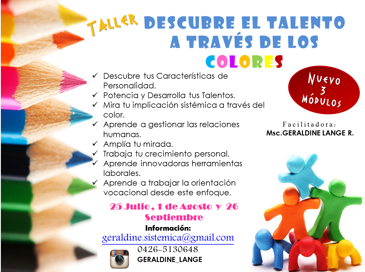 Taller: "Descubre el Talento a través de Los Colores & Orientación ...