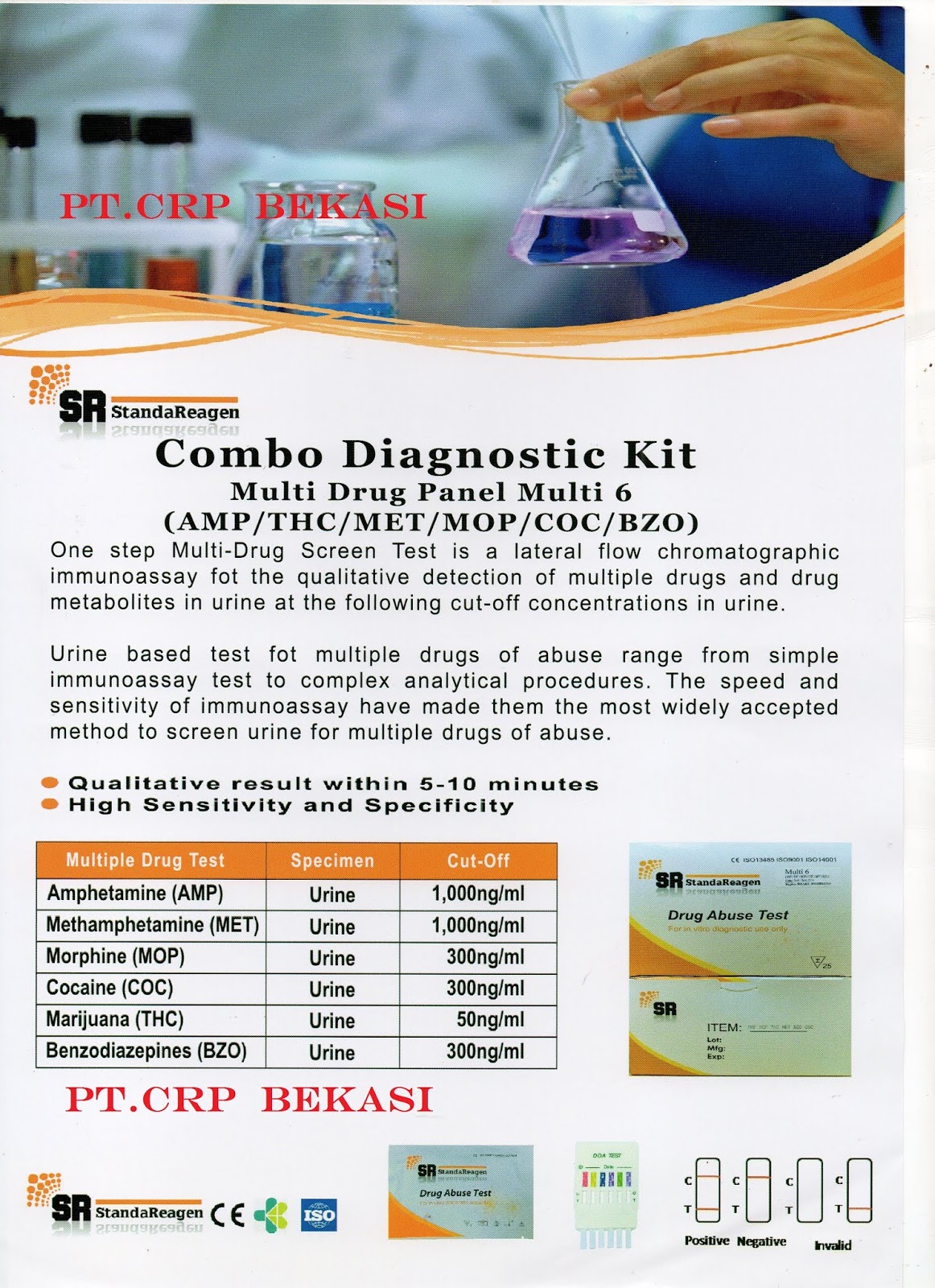 ALAT KESEHATAN RUMAH SAKIT DAN KLINIK: JUAL ALAT TEST URINE NARKOBA SR ...