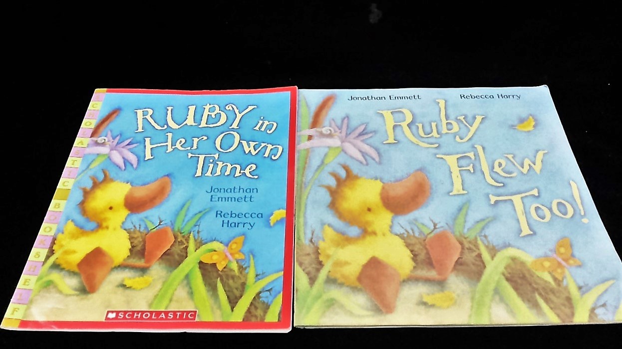 Kid Books Blog: 629.Ruby in Her own Time / Ruby Flew Too