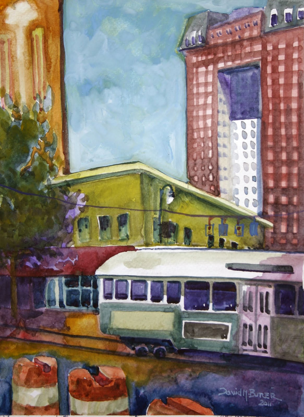 David Butler Art: Back on the Wagon