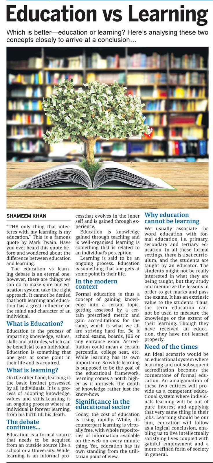 Fyi Librarian Education Vs Learning