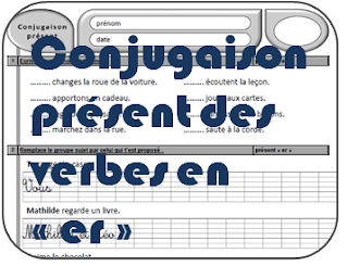 IPOTÂME ....TÂME: Conjugaison CE1 le présent verbes en "er"