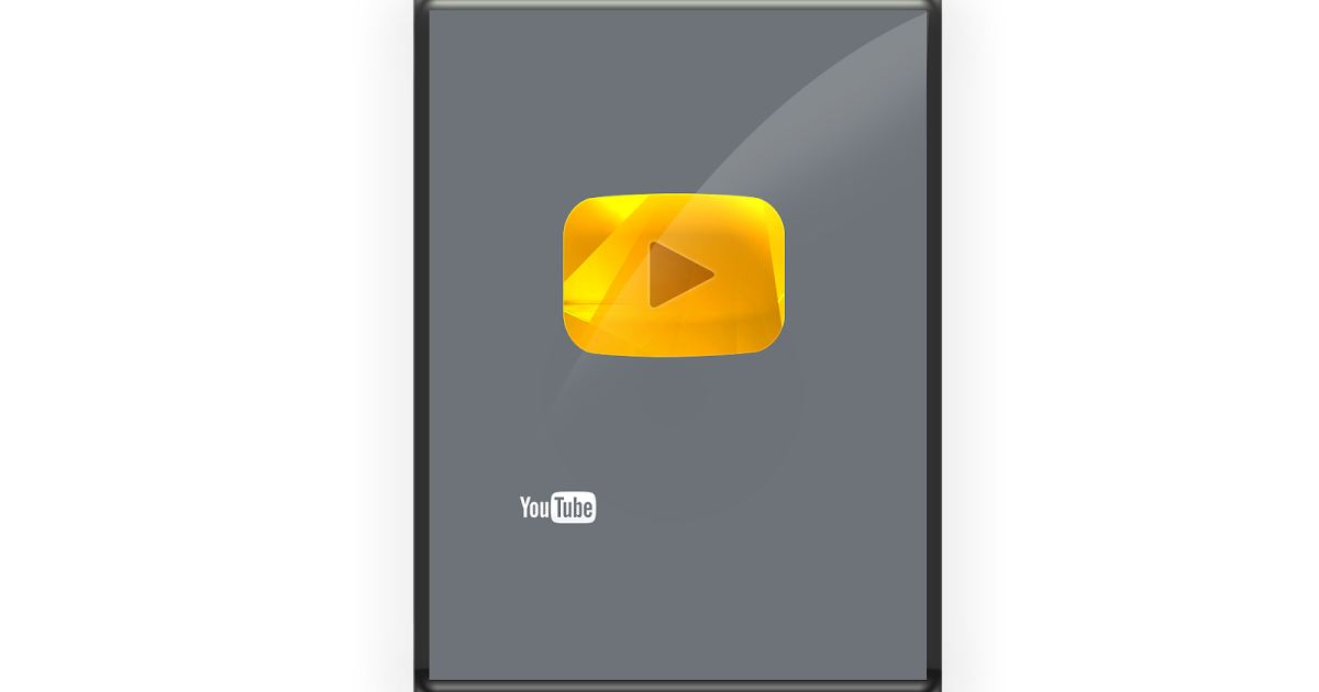 Placa YouTube Em PNG - ARTE PLAY