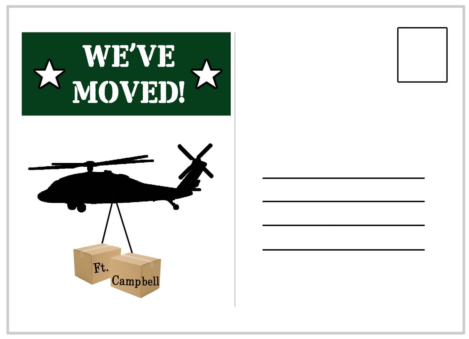 Sugar Bee Designs: we're moving cards