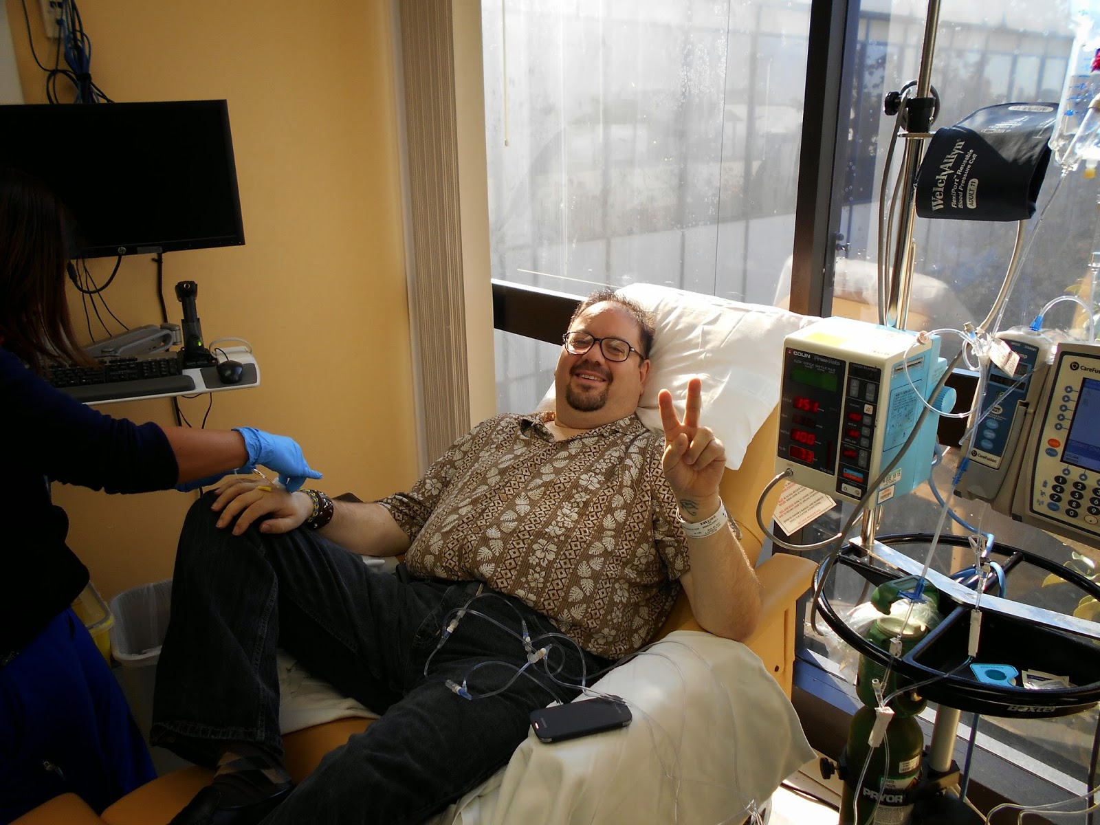 F This C: My First Chemotherapy session