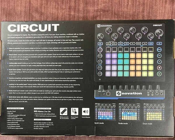 MATRIXSYNTH: Novation Circuit Groove Box w/ Original Box