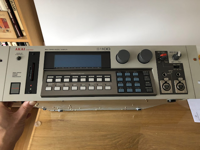 MATRIXSYNTH: Akai S1100 Rackmount Sampler SN 79255-00234