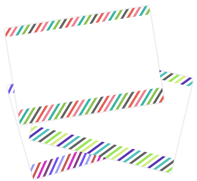 FREEBIES // SAY IT WITH STRIPES! – Oh So Lovely Blog