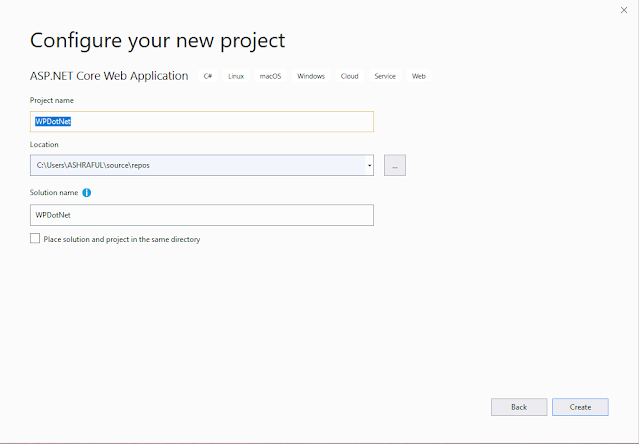 How to Create an ASP.NET Core Web Application with WordPress
