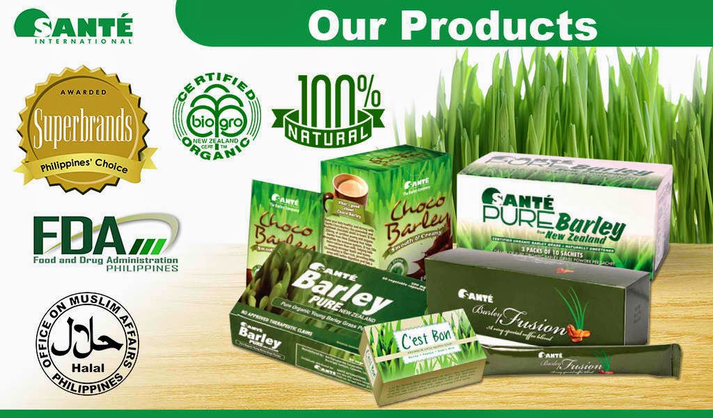 Santé Pure Barley New Zealand: Sante Pure Barley Products