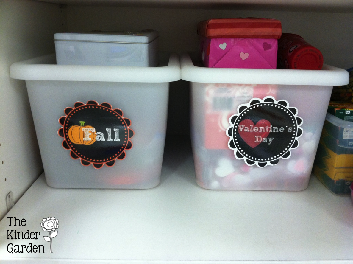 Hello Sunshine: Organizing Lesson Plans, Materials, and Center ...