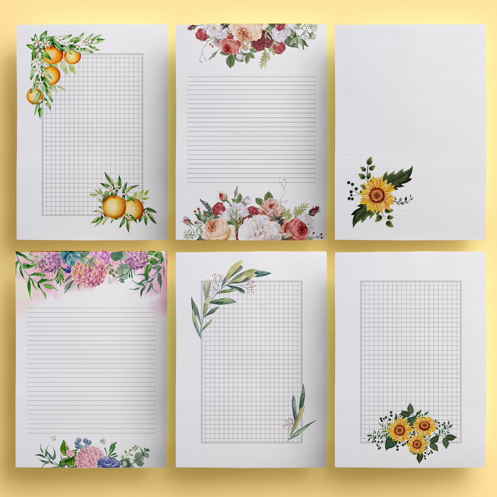 Darmowa PAPETERIA do druku!- LATO - Notes - do pobrania - Planery ...