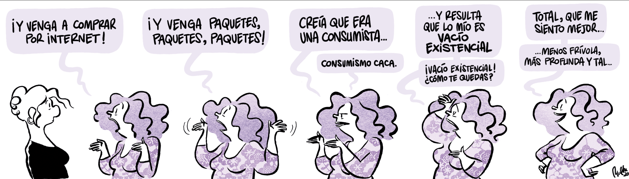 Raquel Gu: Humor gràfic/gráfico