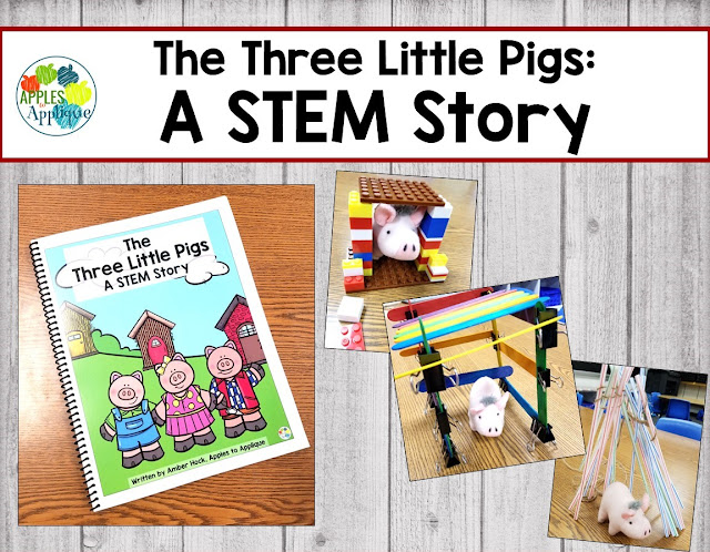 Apples to Applique: The Three Little Pigs: A STEM Story