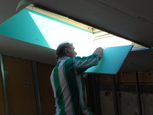 Notre future maison...: Les gaines de la VMC et l'isolant