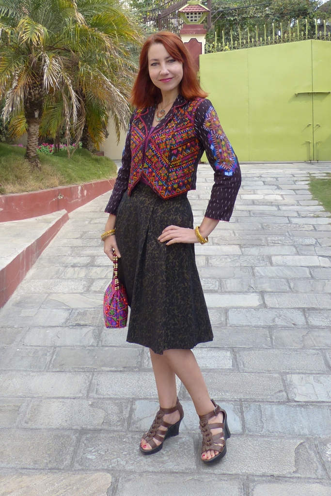 Local style: Ethnic jacket modern way