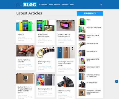 Pixel Blog Responsive Blogger Template
