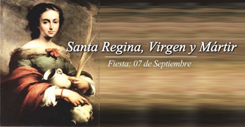 Poesías, oraciones, cuentos...: MARTIRIO DE SANTA REGINA