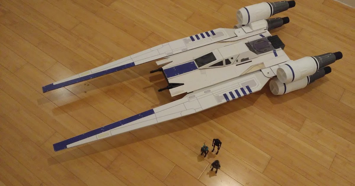 Customs for the Kid: UPDATED: "1:18 scale U-Wing Build-It-Yourself-Kit ...