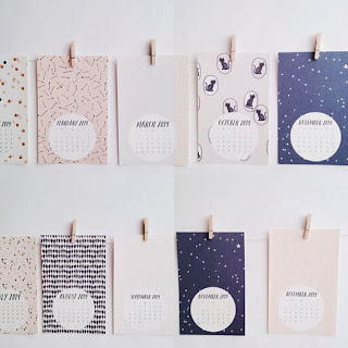 of paper and things: paper fix | calendar