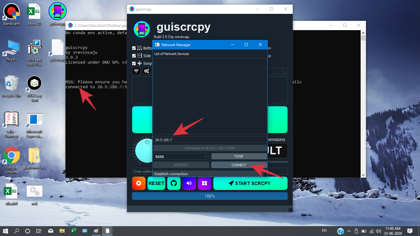 How To Monitor Live Screen Android Mobile With Ip Address | How To Use ...