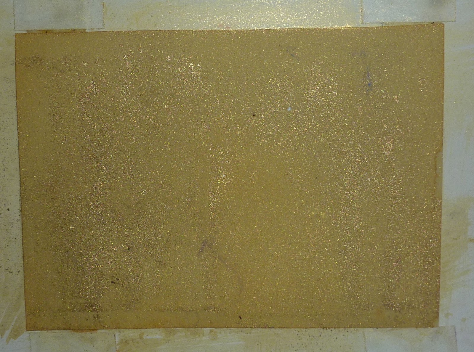 Painting My World: Another Way to add a Touch of Gold to Your Pastels