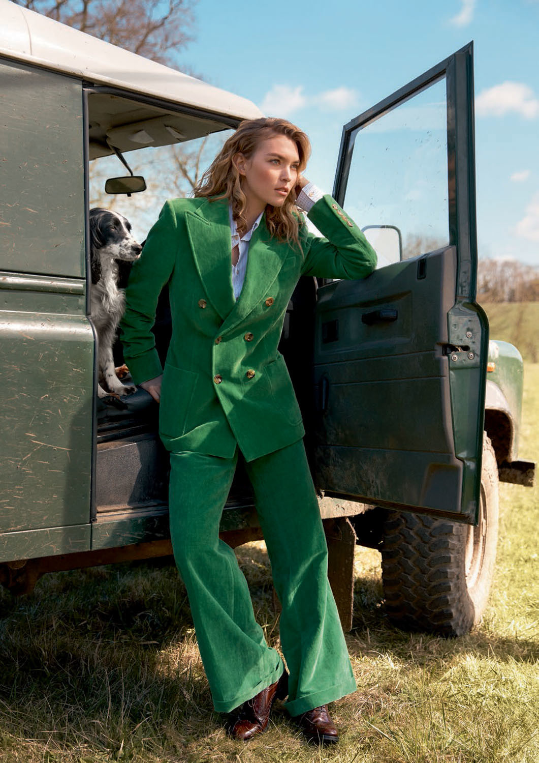 Arizona Muse in Town & Country UK May 2019 by Richard Phibbs