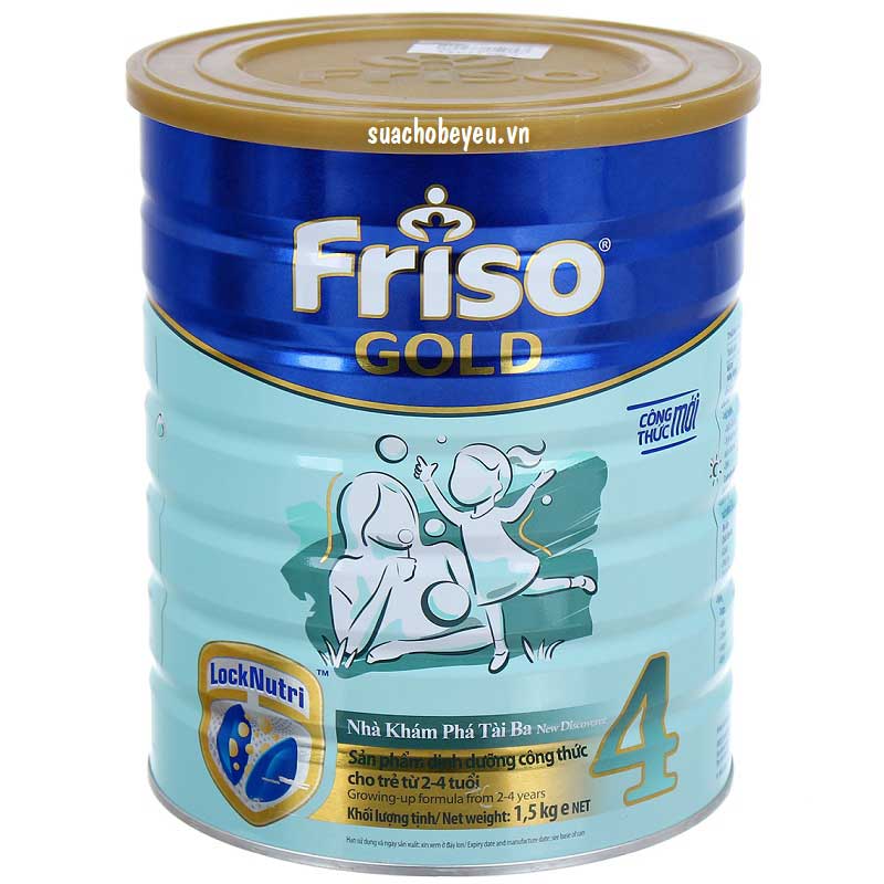 Friso Gold 4 Friesland Campina Hà Lan mới - Thế giới trẻ thơ