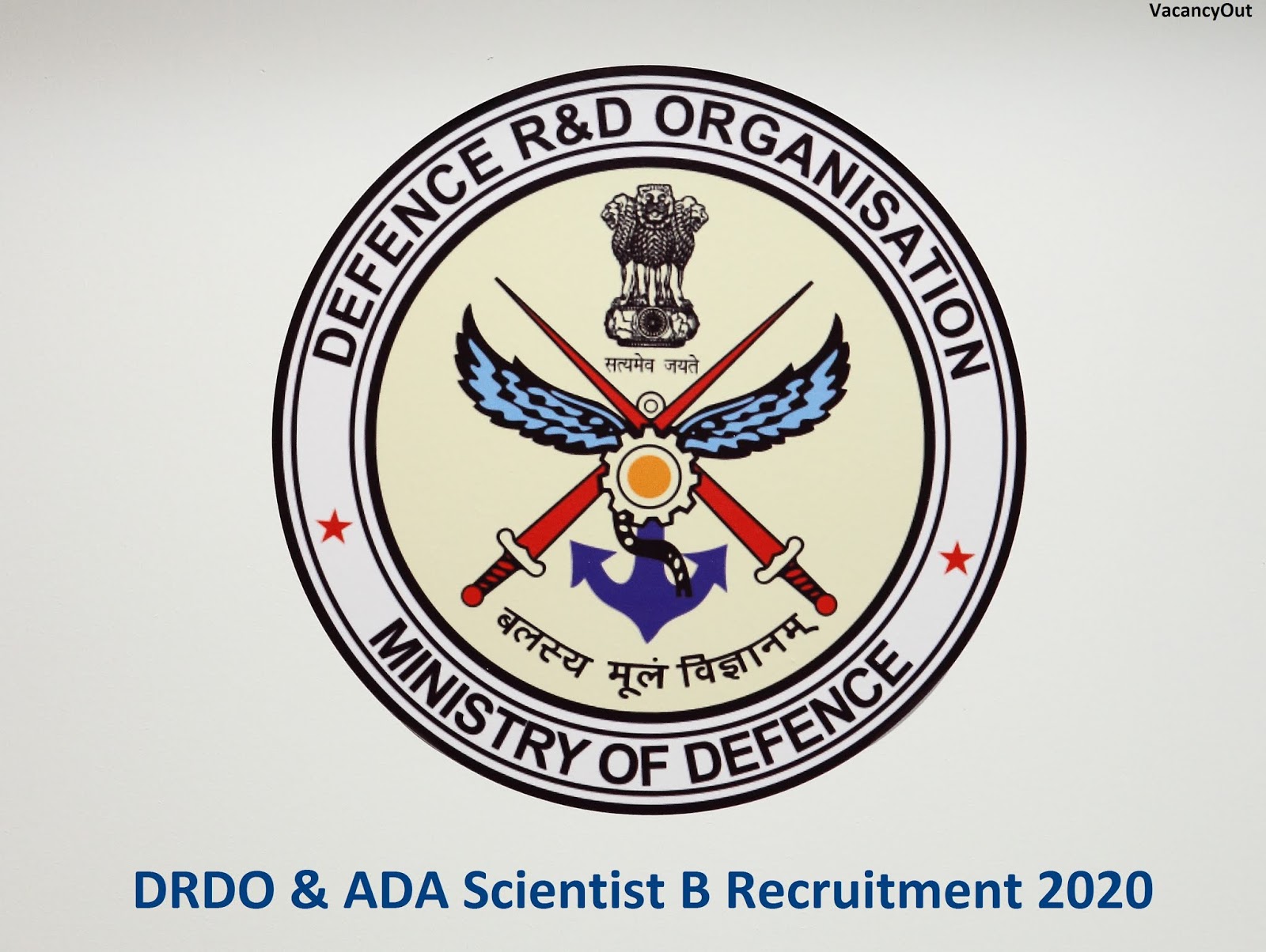 DRDO and ADA Scientist B Recruitment 2020