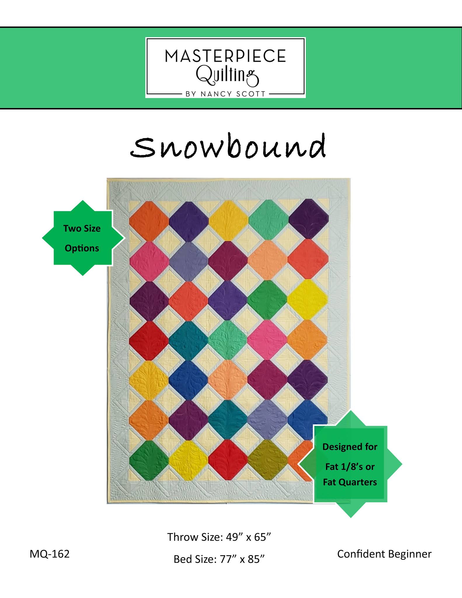 Masterpiece Quilting: Snowball Quilt Block Challenge - Final Reveal