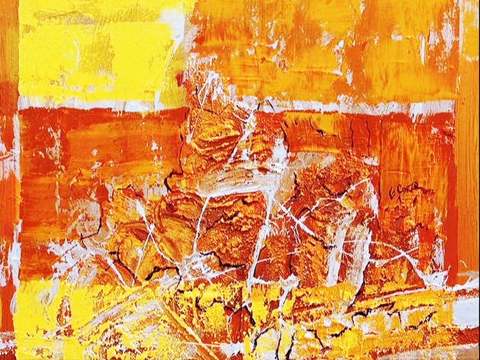El arte es su máxima expresión : Cuadros Modernos Abstractos al Óleo ...