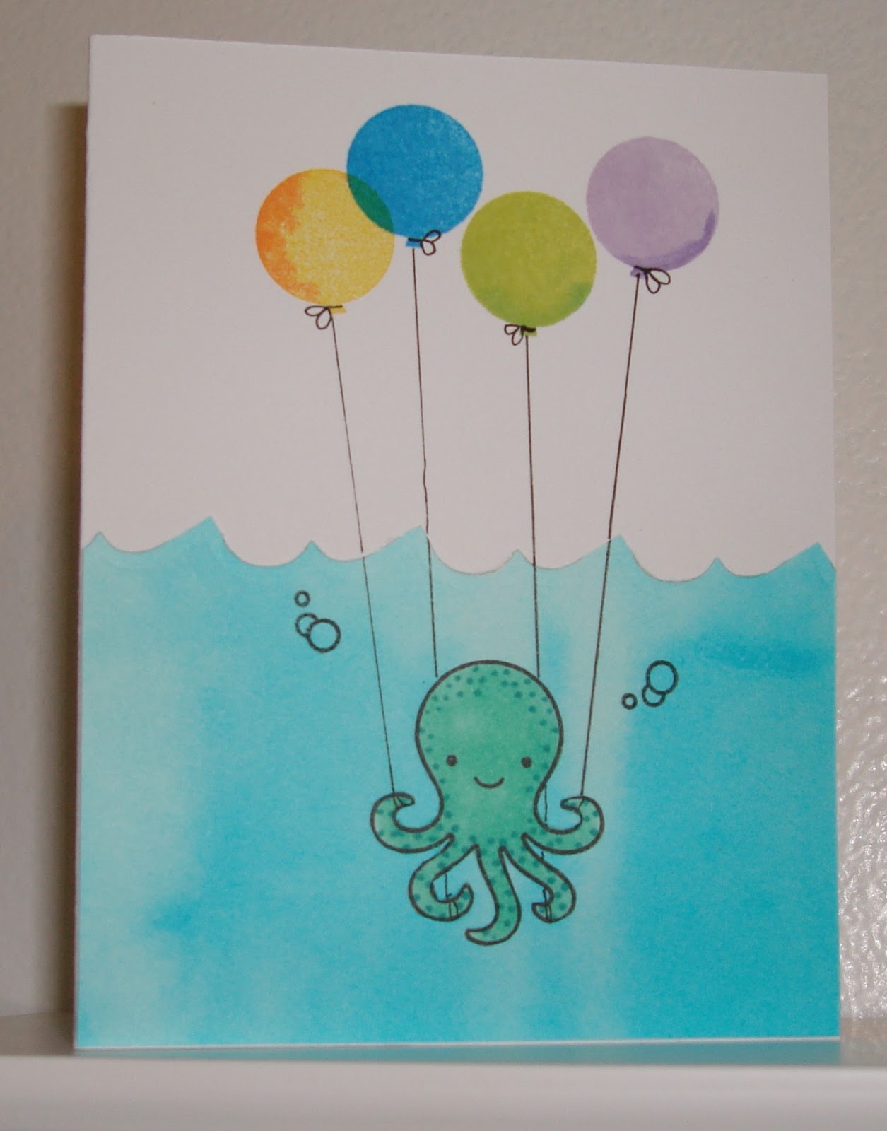 Kelly Creates: Octopus Cards