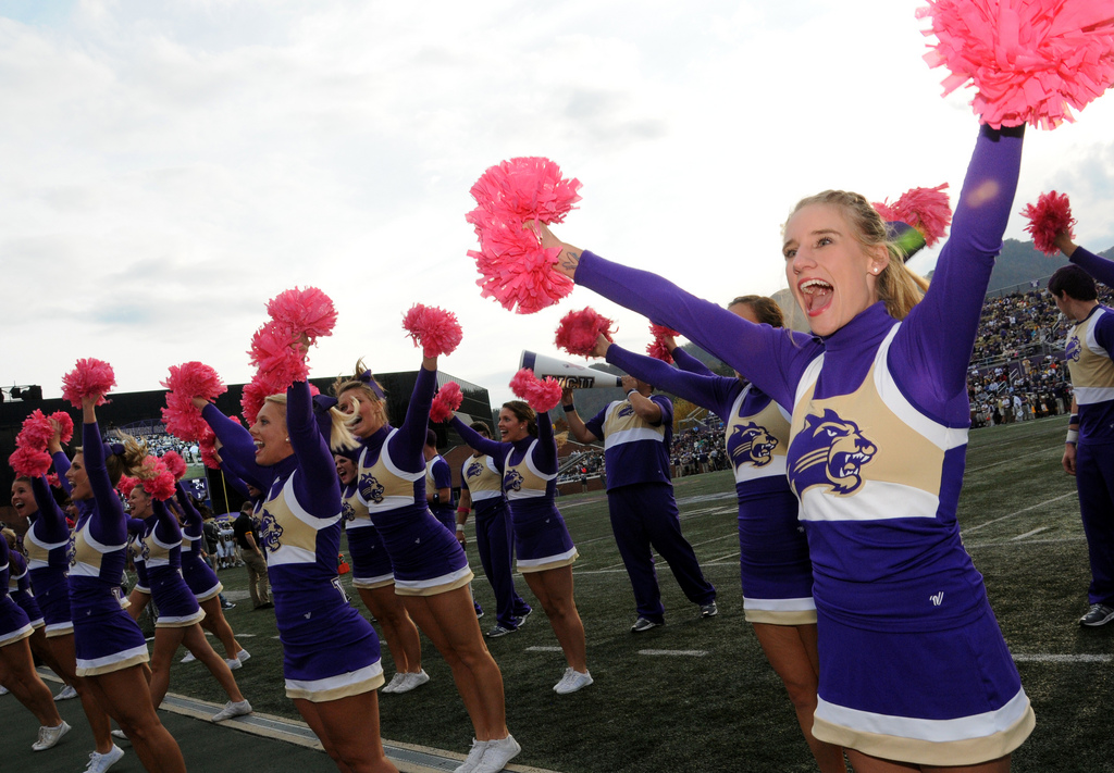 NFL and College Cheerleaders Photos: Western Carolina Cheerleaders