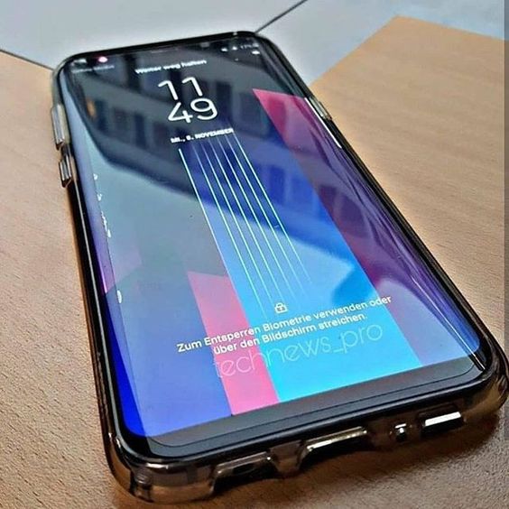 Samsung Galaxy S9 & S9 plus ( sAMOLED infinity curved Display)